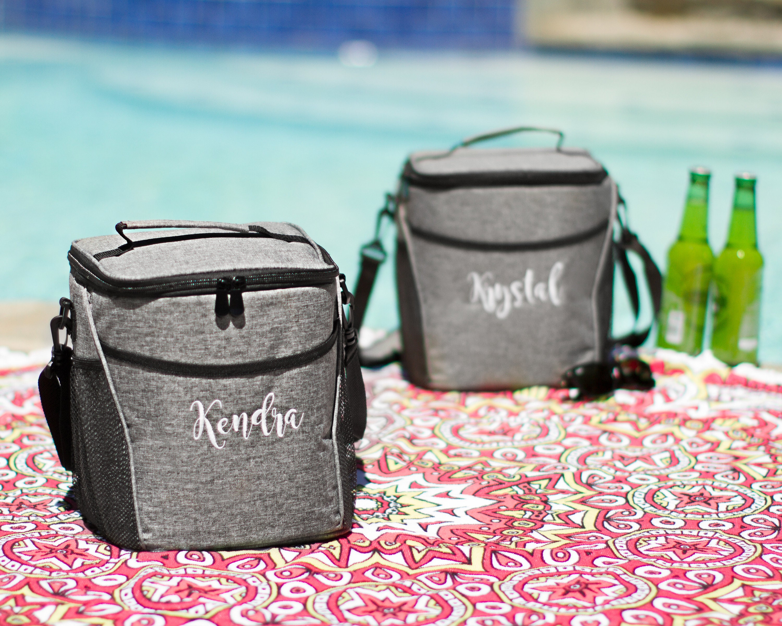 Personalized Cooler Bag Bridesmaid Gift Monogrammed - Etsy.de