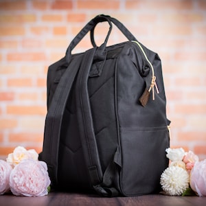 Custom School Commuter Laptop Backpack, Personalized Birthday Gift Book ...