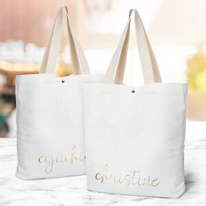 SALE Personalized Welcome Tote Bag, I Do Crew, Bridesmaid Gift Bag ...
