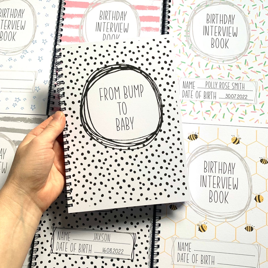 Pregnancy Journal: Bump to Baby Memory Book - Etsy UK