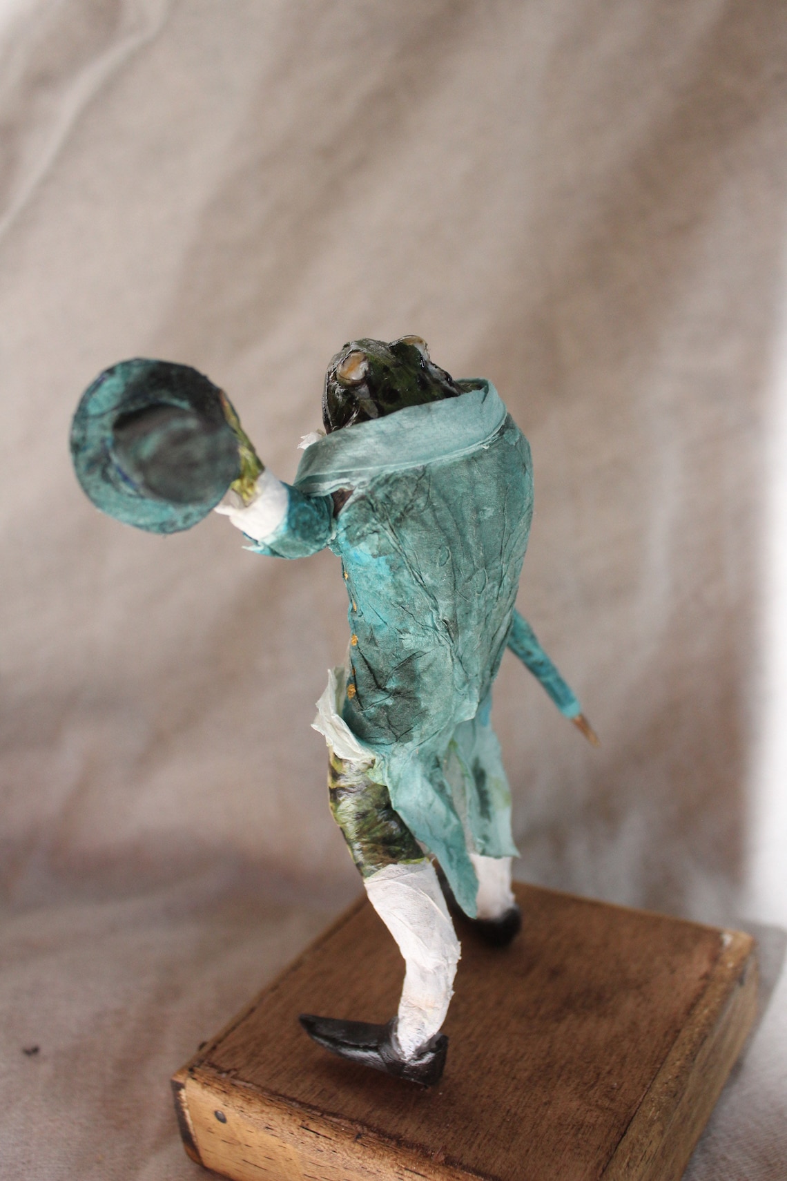 Taxidermy Frog Dandy Taxidermy Frog Curiosity Oditties - Etsy