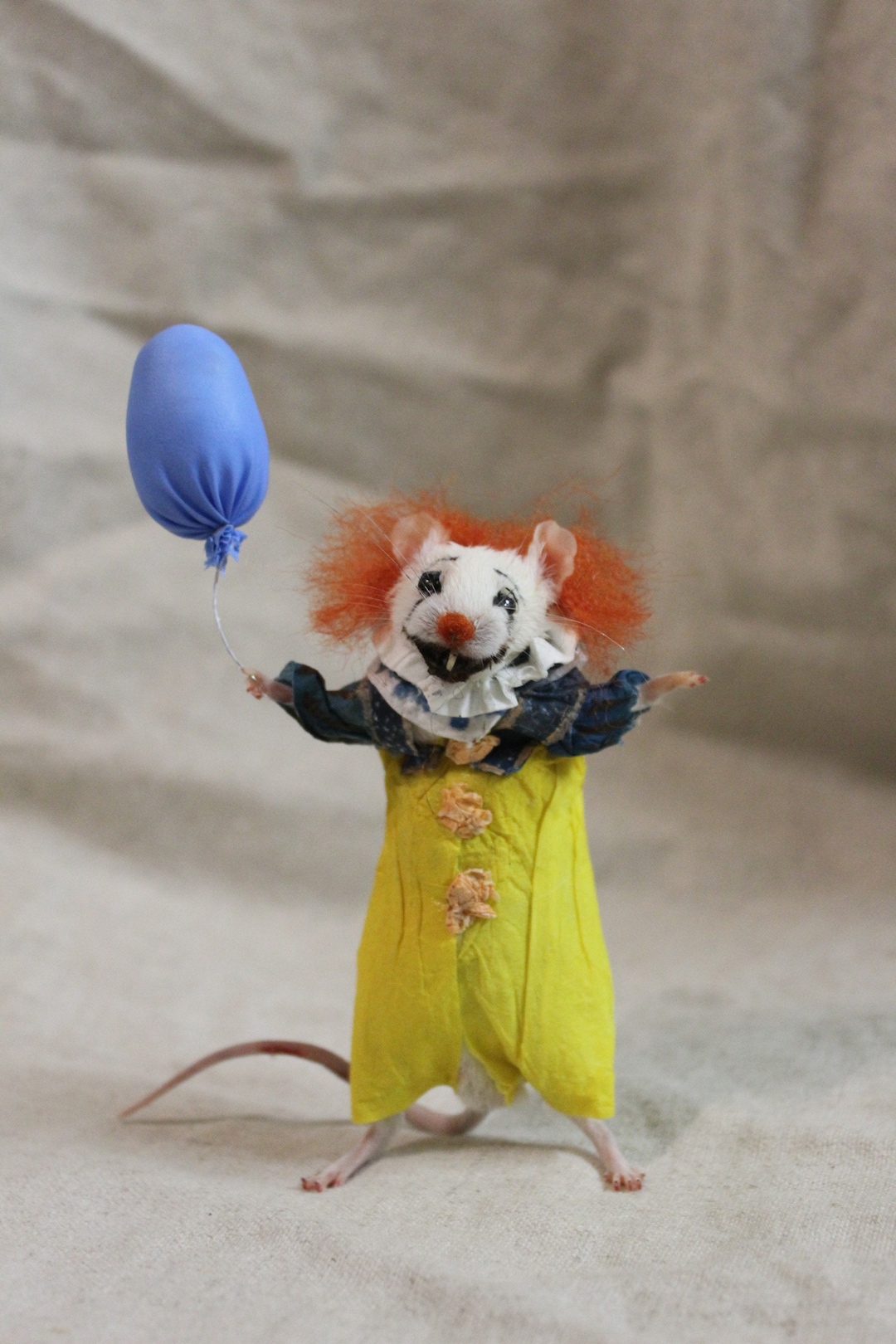 Taxidermy Rat Clown Mouse "horror" Taxidermy Rat Anthropomorphic ...