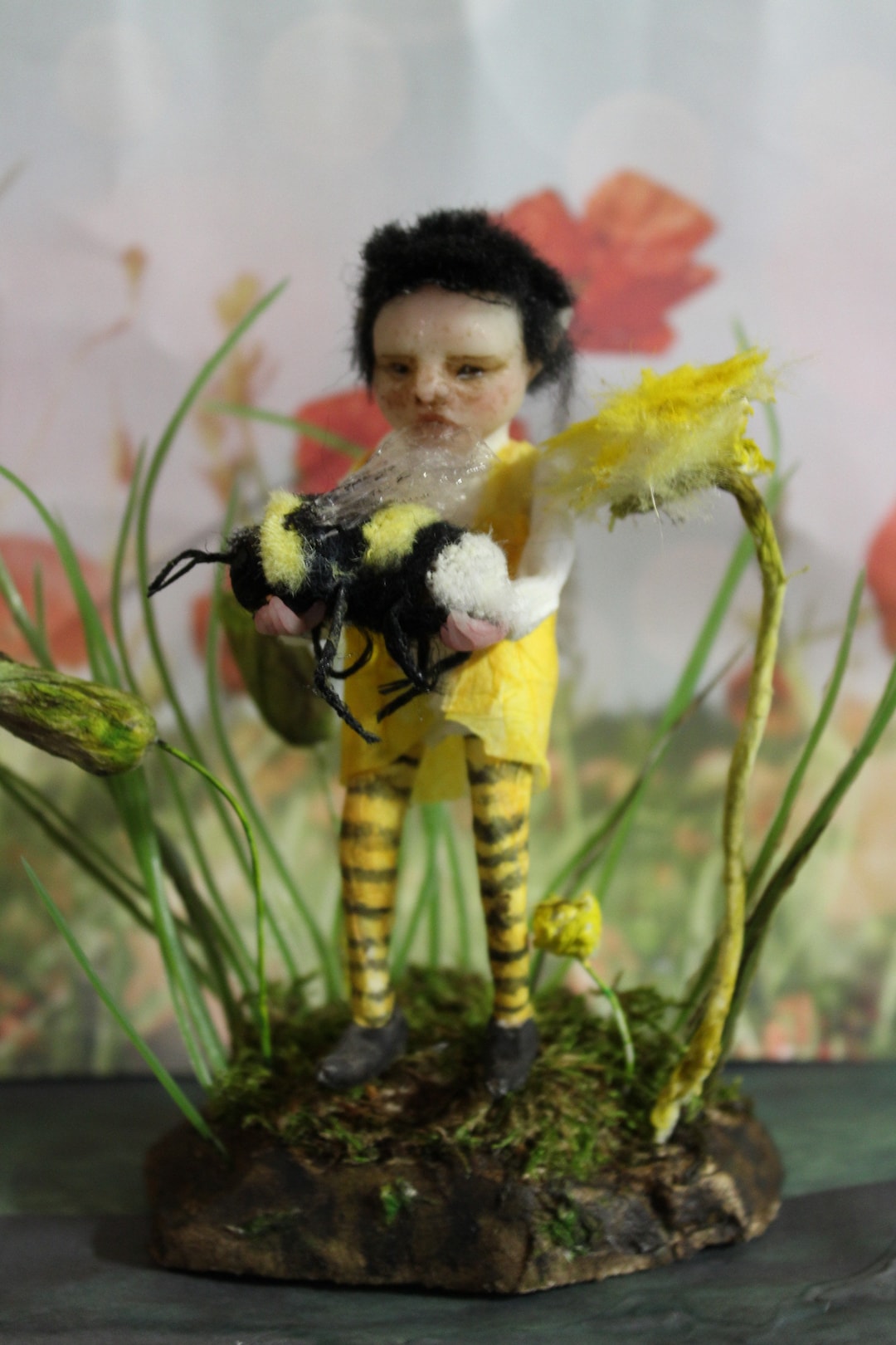 Sculpture Handmade Hyper Realistic, Miniature, Fairy, Elf, Fairy Doll ...