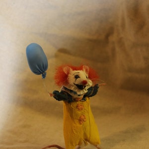 Taxidermy Rat Clown Mouse "horror" Taxidermy Rat Anthropomorphic ...