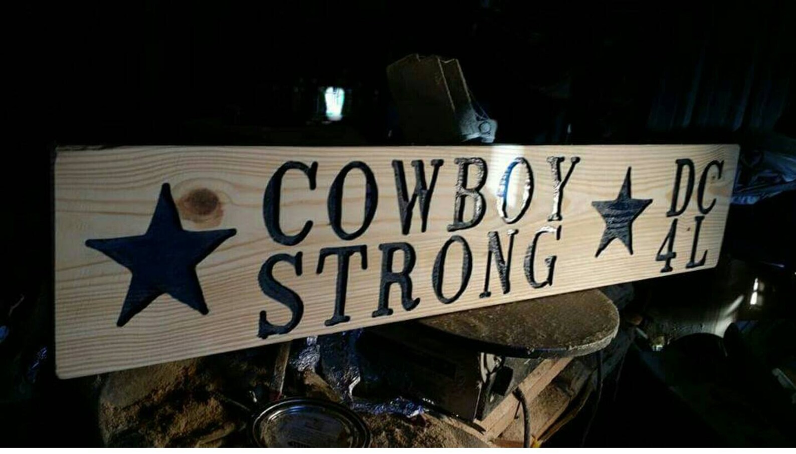 Personalized Gift Wood Signs Dallas Cowboy Signs Custom - Etsy