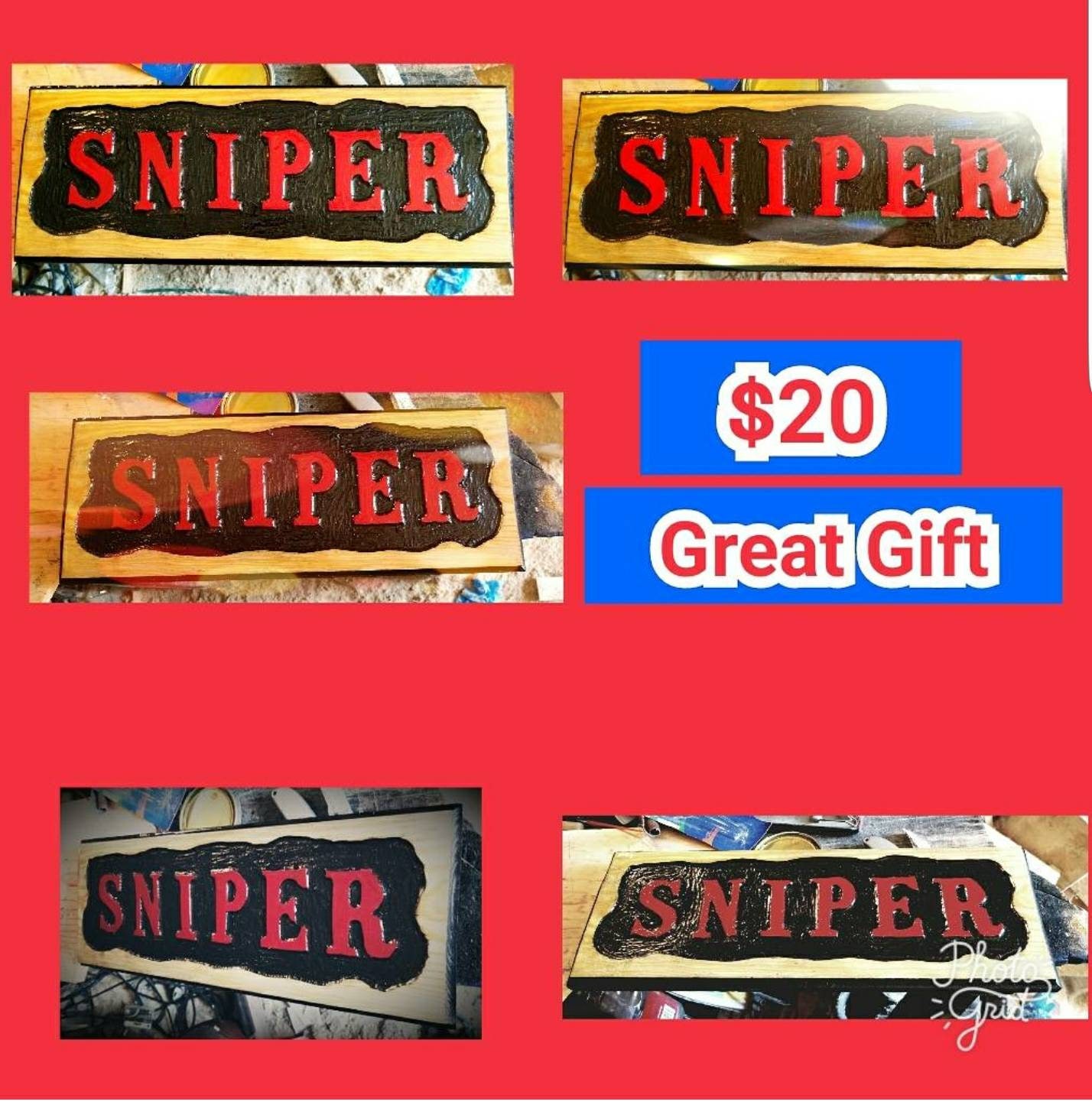 Military Custom Signs Wood Signs Wood Rustic Decor | Etsy