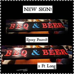 BBQ | Wood Sign | Custom Sign | Wood Wall Art | Personalized Sign ...