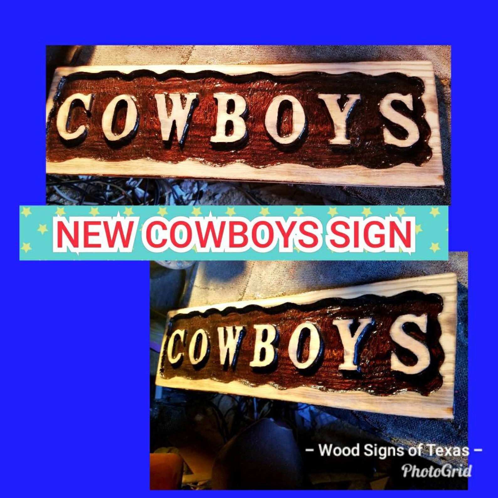 Dallas Cowboys Signs Farmhouse Signs Rustic Sign Nursery - Etsy