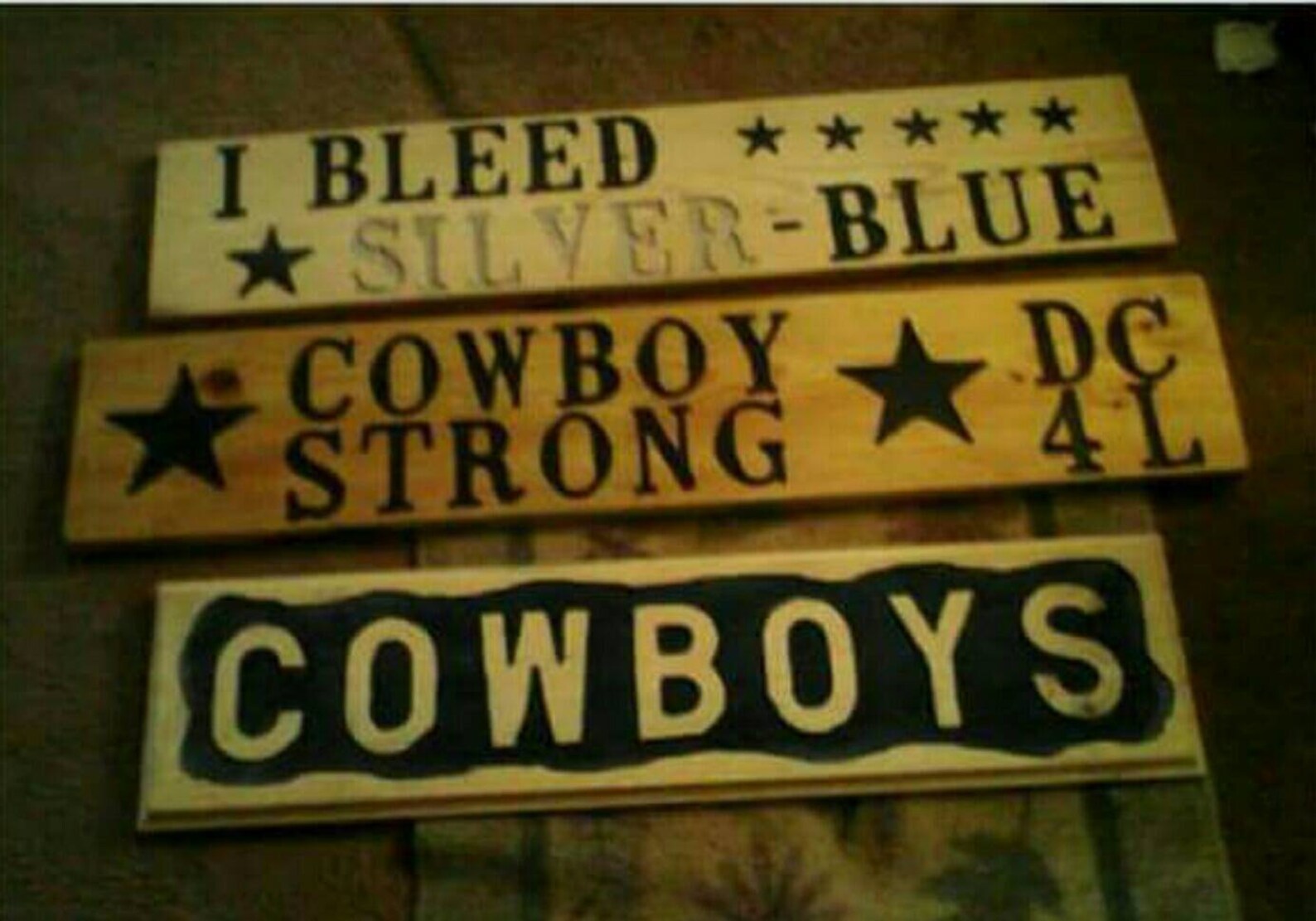 Personalized Gift Wood Signs Dallas Cowboy Signs Custom - Etsy