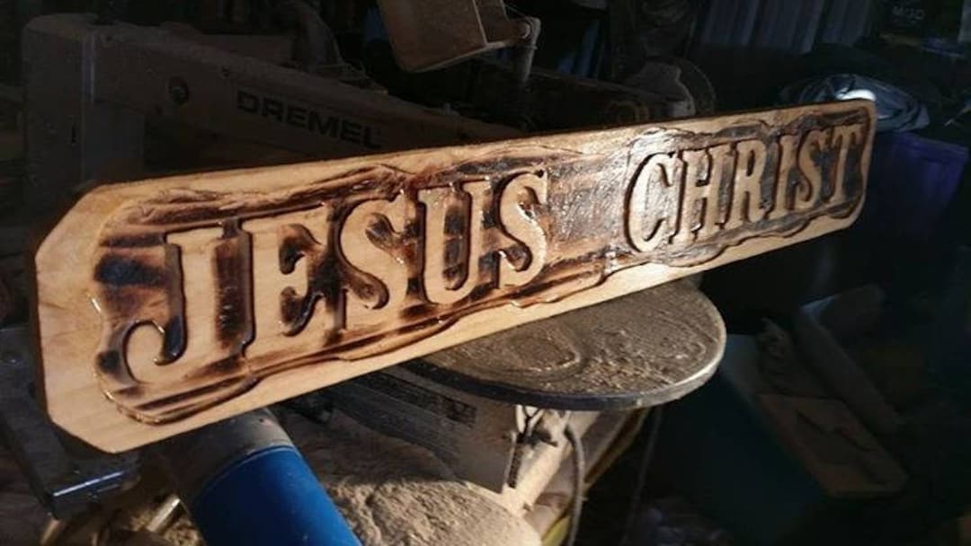 Wood Religious Sign | Christian Signs | Custom Signs | Religious Signs ...