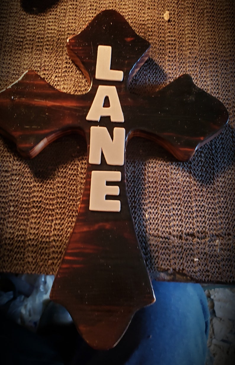 Personalized Wood Crosses | Cross | Home Decor | Christening Gift ...