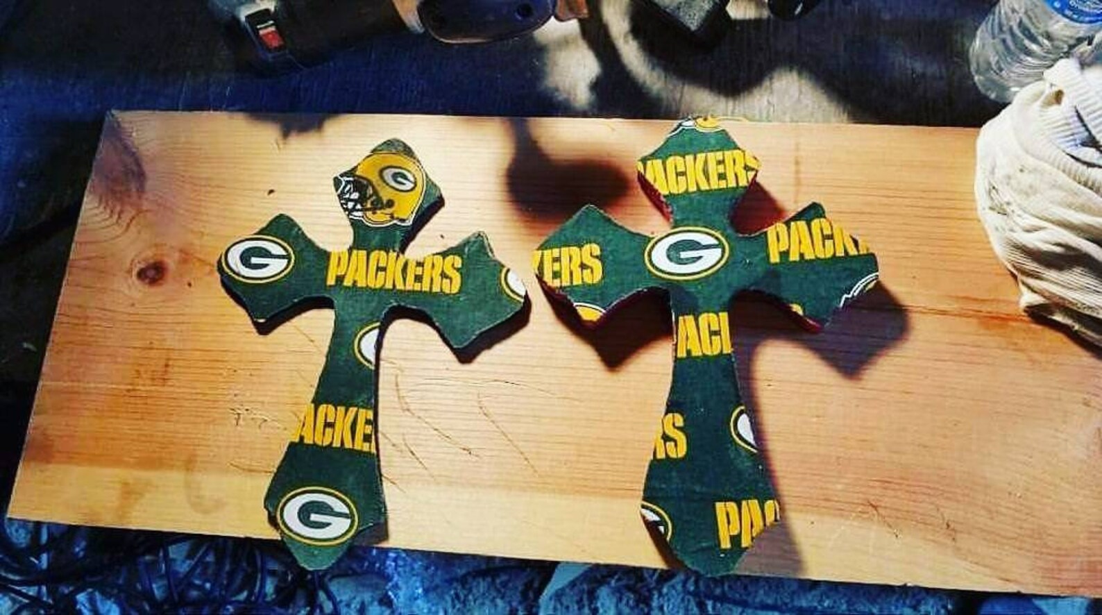 Custom Wood Sign Wood Cross Welcome Sign Patio Decor | Etsy