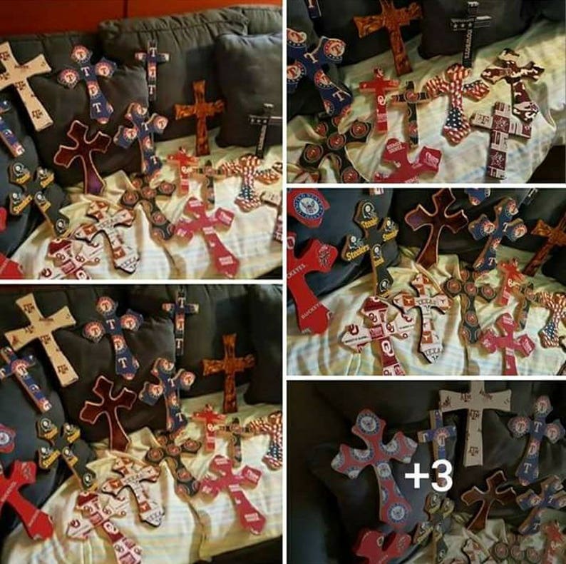 Personalized Gift Custom Sign Wood Cross Home Decor - Etsy