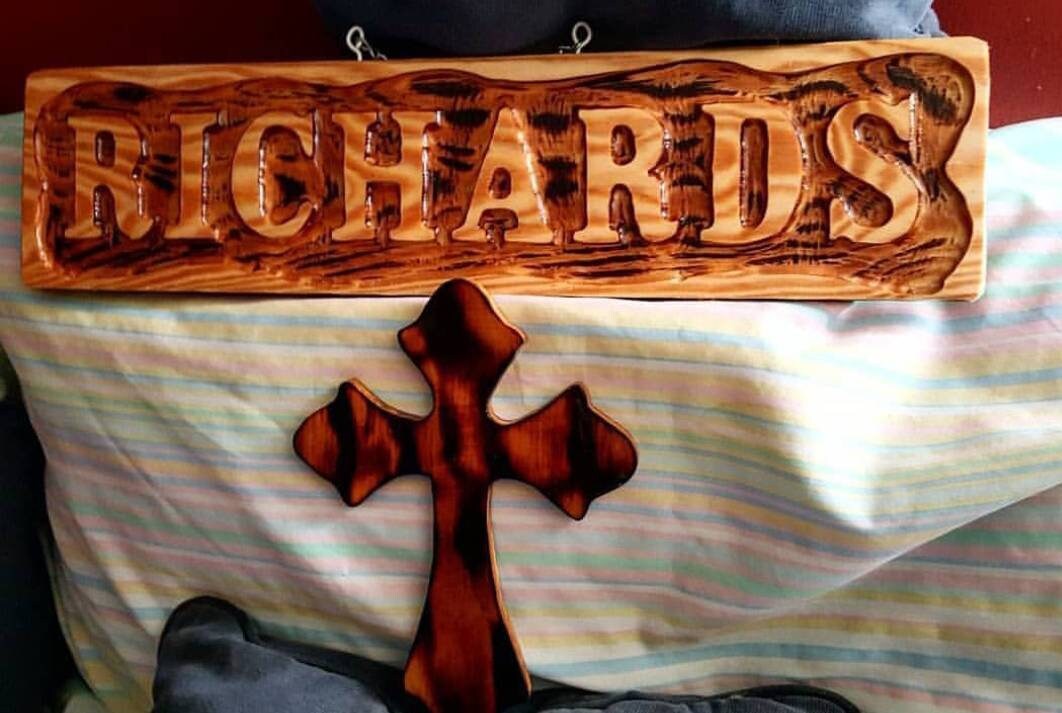 Wood Signs Custom Wood Sign Crosses Wood Cross | Etsy