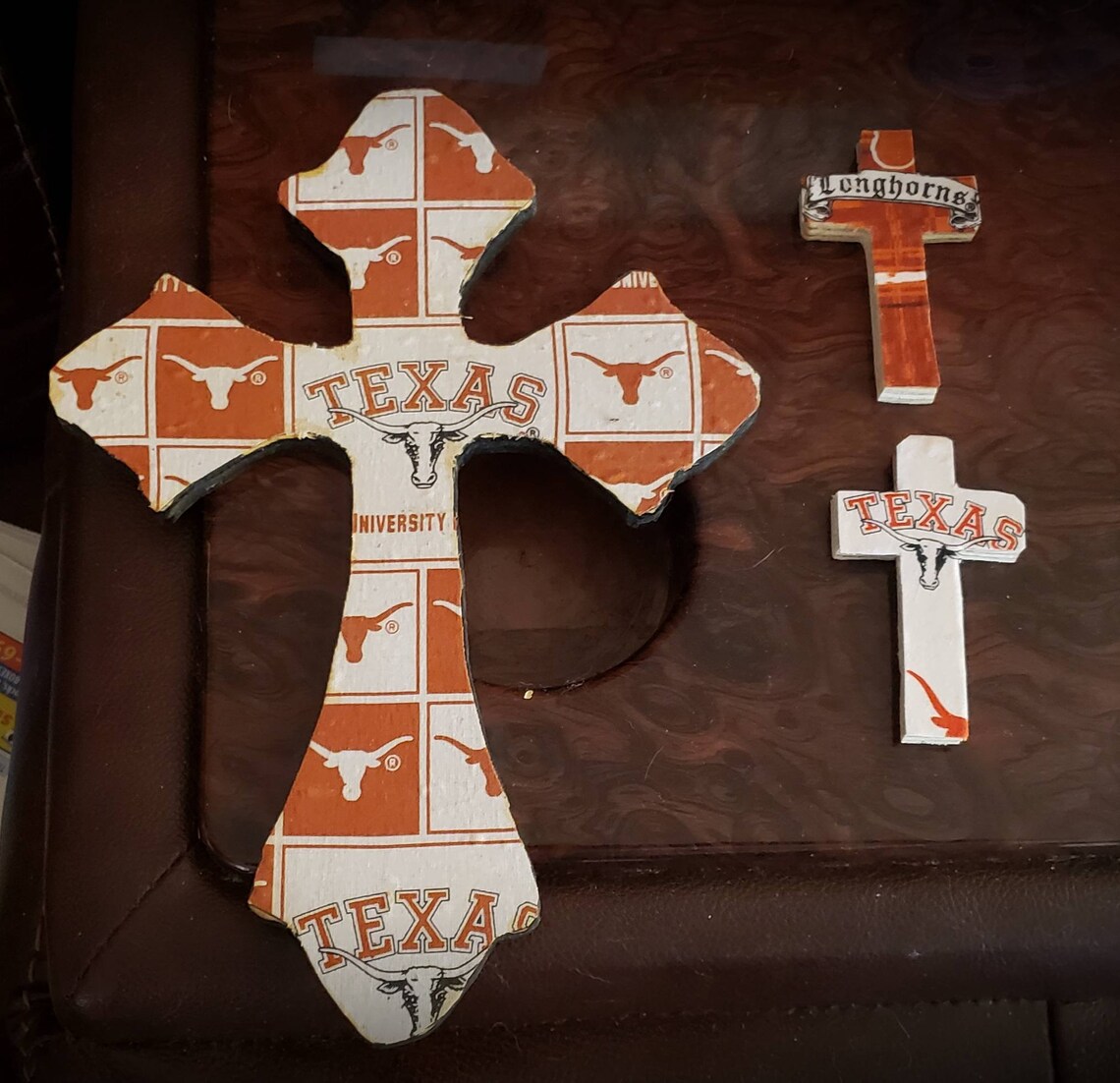 Wood Cross Baptism Gift Wooden Cross Godparents | Etsy
