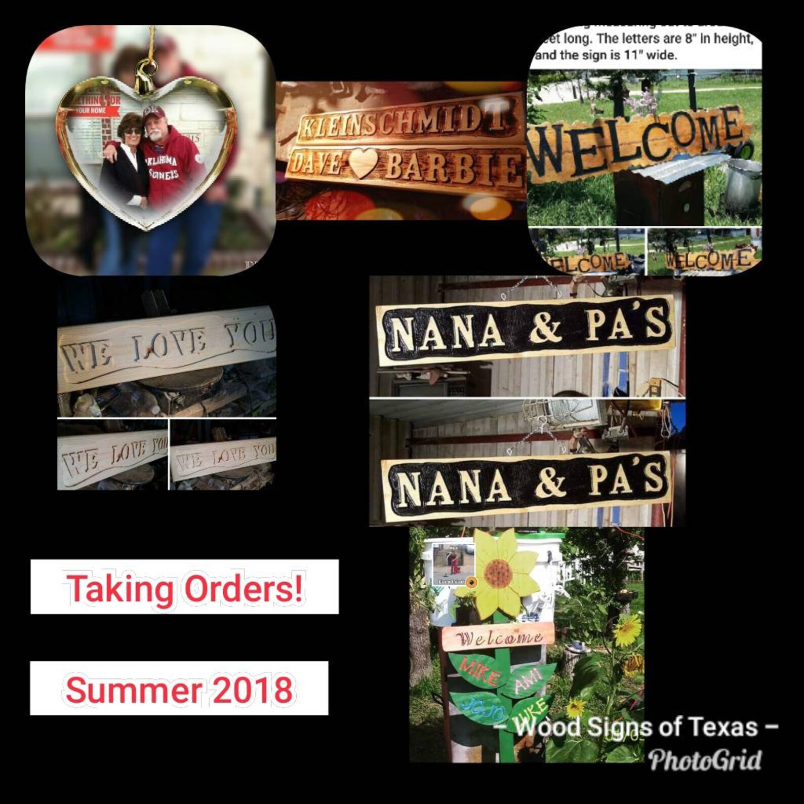 Mimi Nana Papa Nanny Wood Signs Home Decor Wood | Etsy