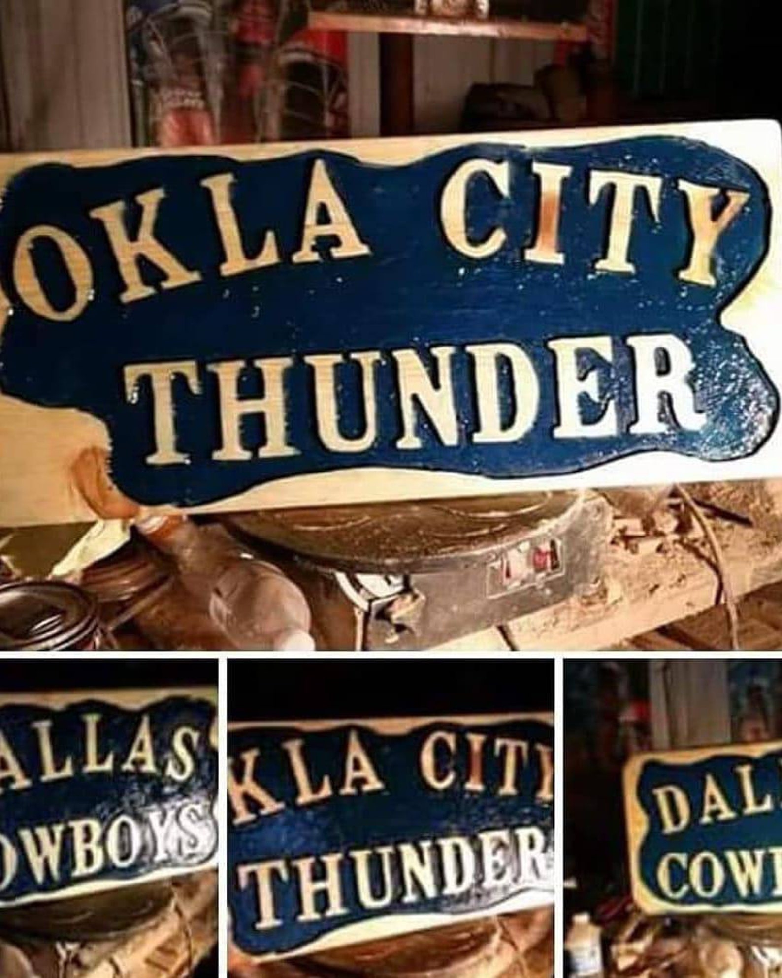 Personalized Gift Wood Signs Dallas Cowboy Signs Custom - Etsy