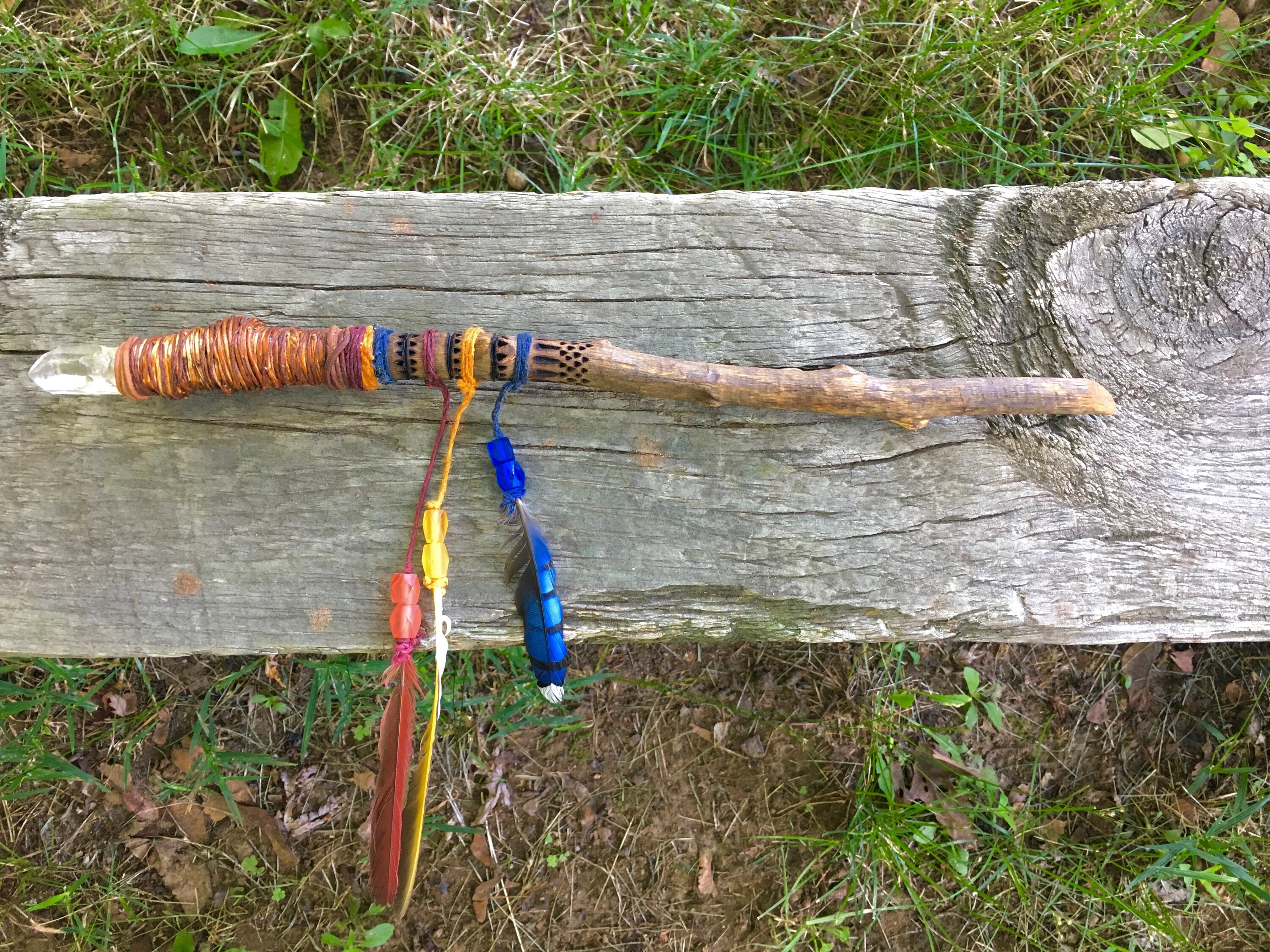 Natural Beaver Wood Magic Wand - Etsy