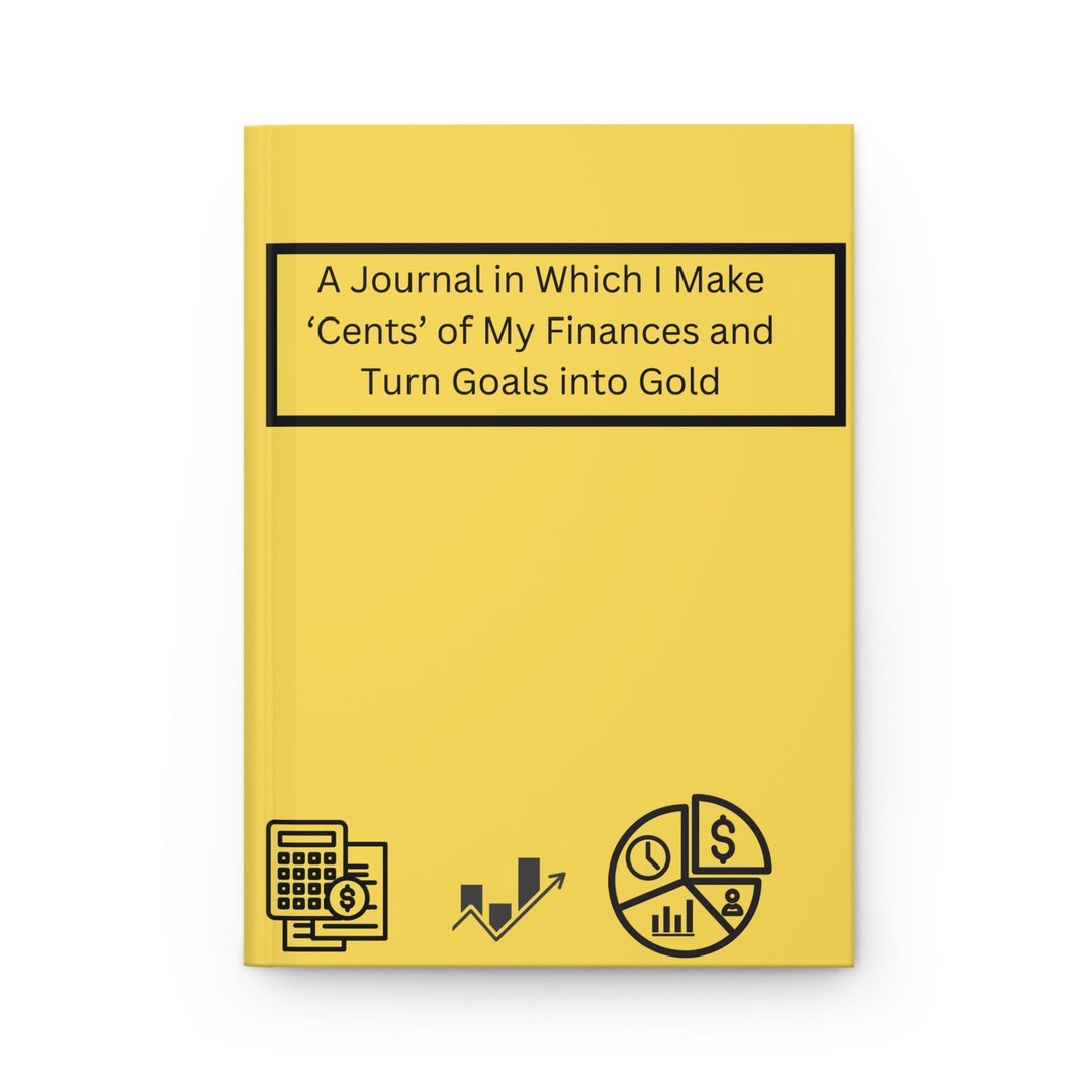 Financial Planner Journal - Turn Goals Into Gold, Budgeting Journal ...