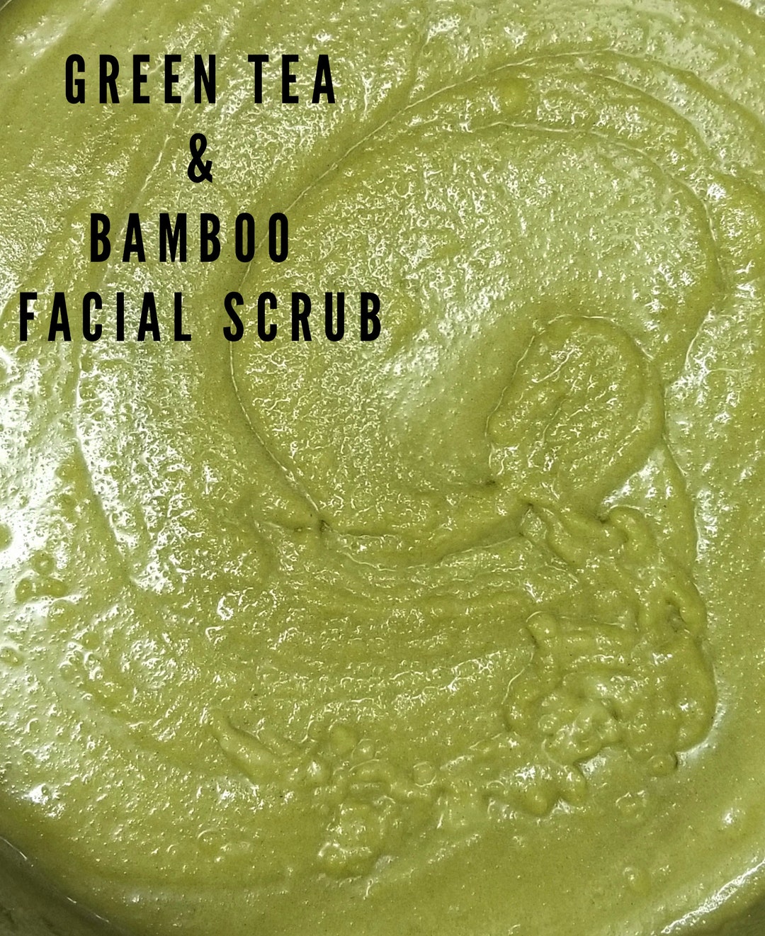 Green Tea and Bamboo Facial Scrub - Etsy