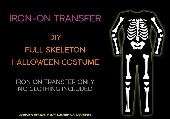 How To Draw Skeleton Bones On Clothes