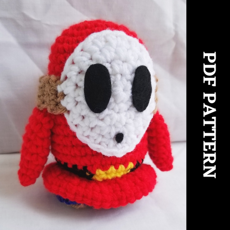 Shy Guy Mask - Etsy