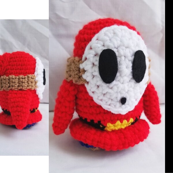 Shy Guy Mask Pattern - Etsy