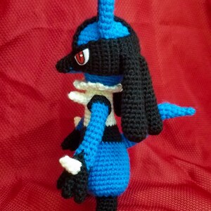 PATTERN: Lucario Pokémon Amigurumi - Etsy