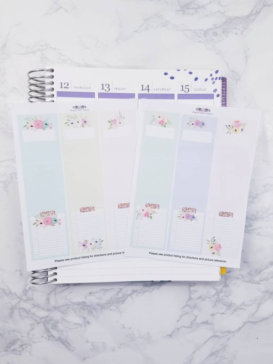 Decorative Clipboard Foldable Stickers - Etsy