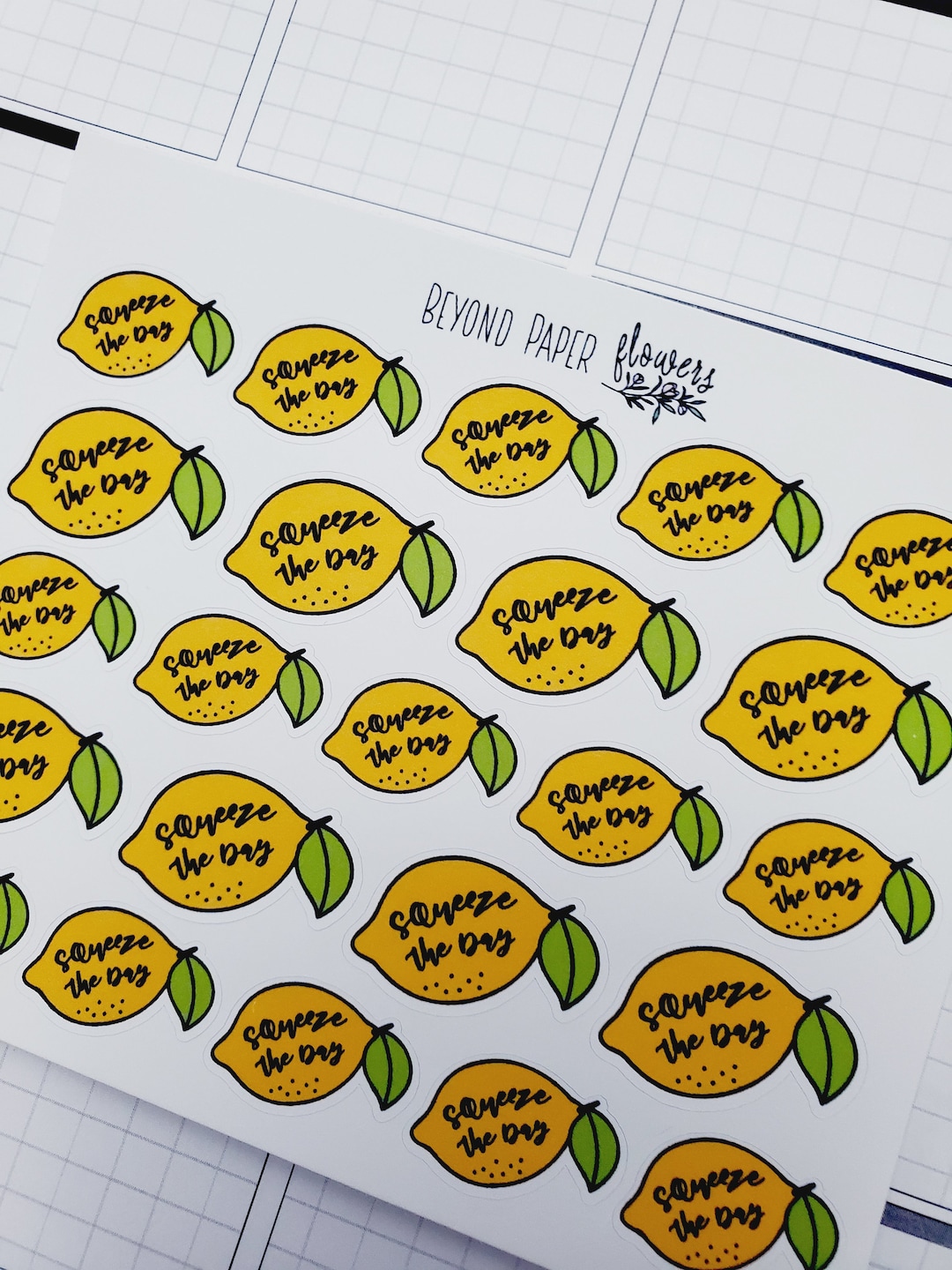 Squeeze the Day Stickers - Etsy