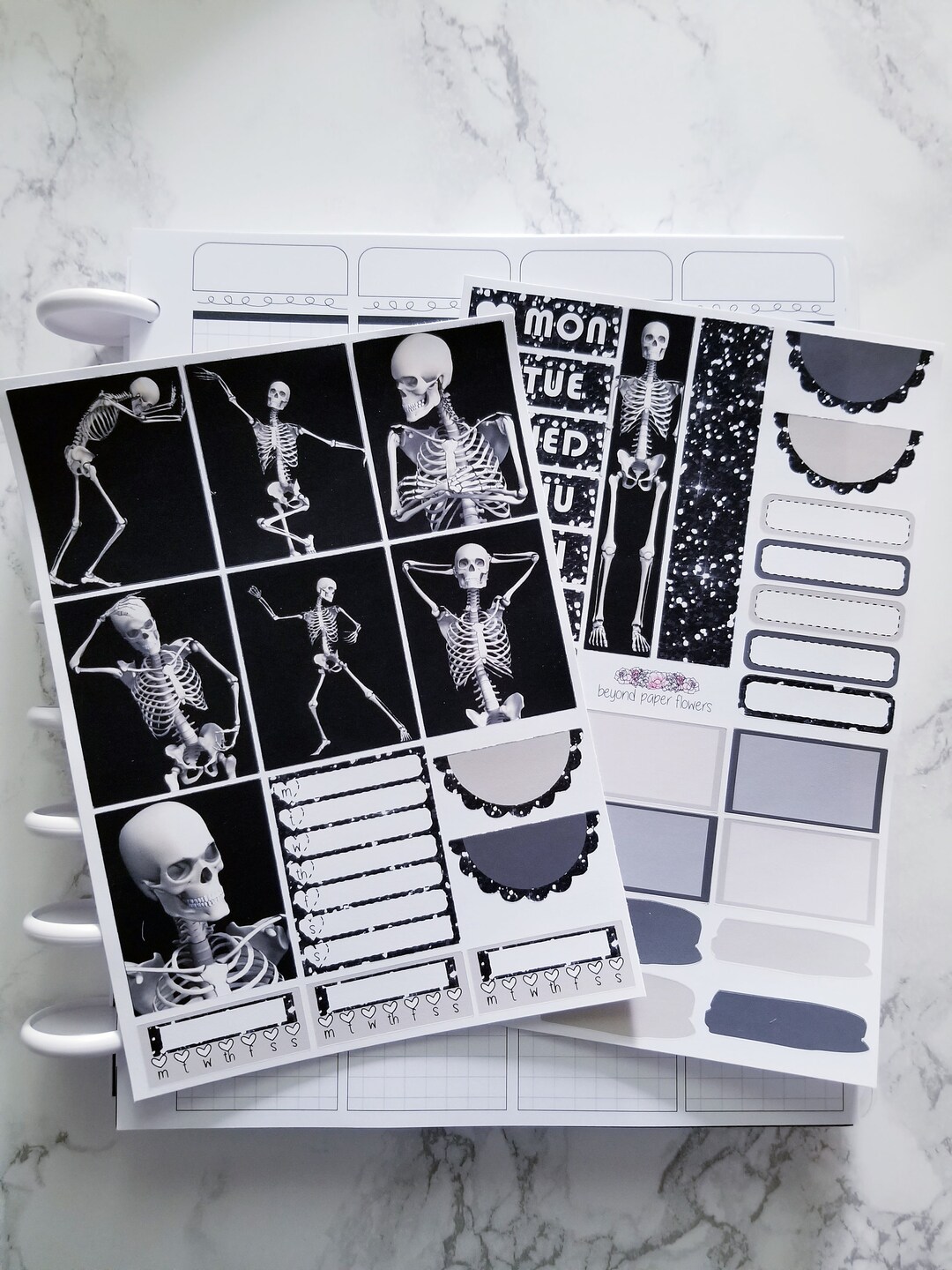 Skeleton Fun Weekly Kit - Etsy