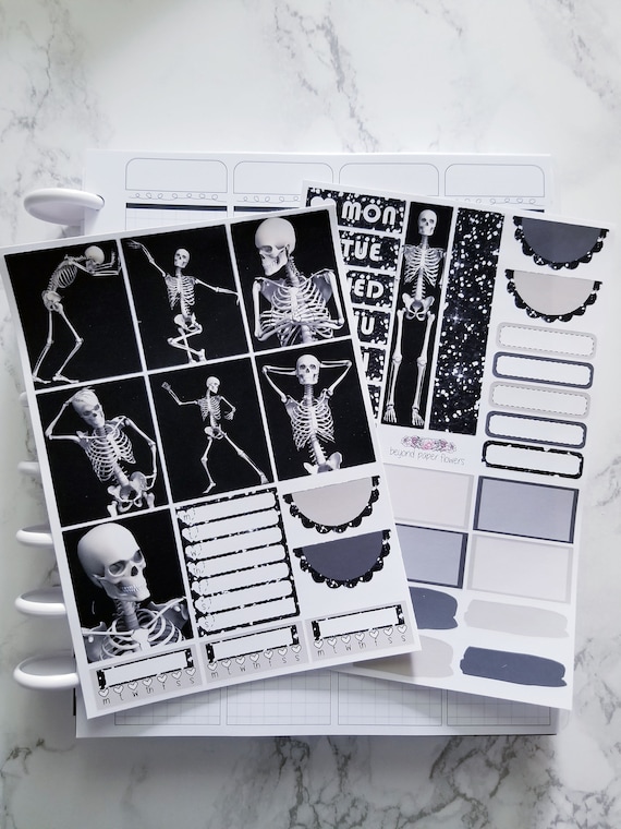 Skeleton Fun Weekly Kit | Etsy