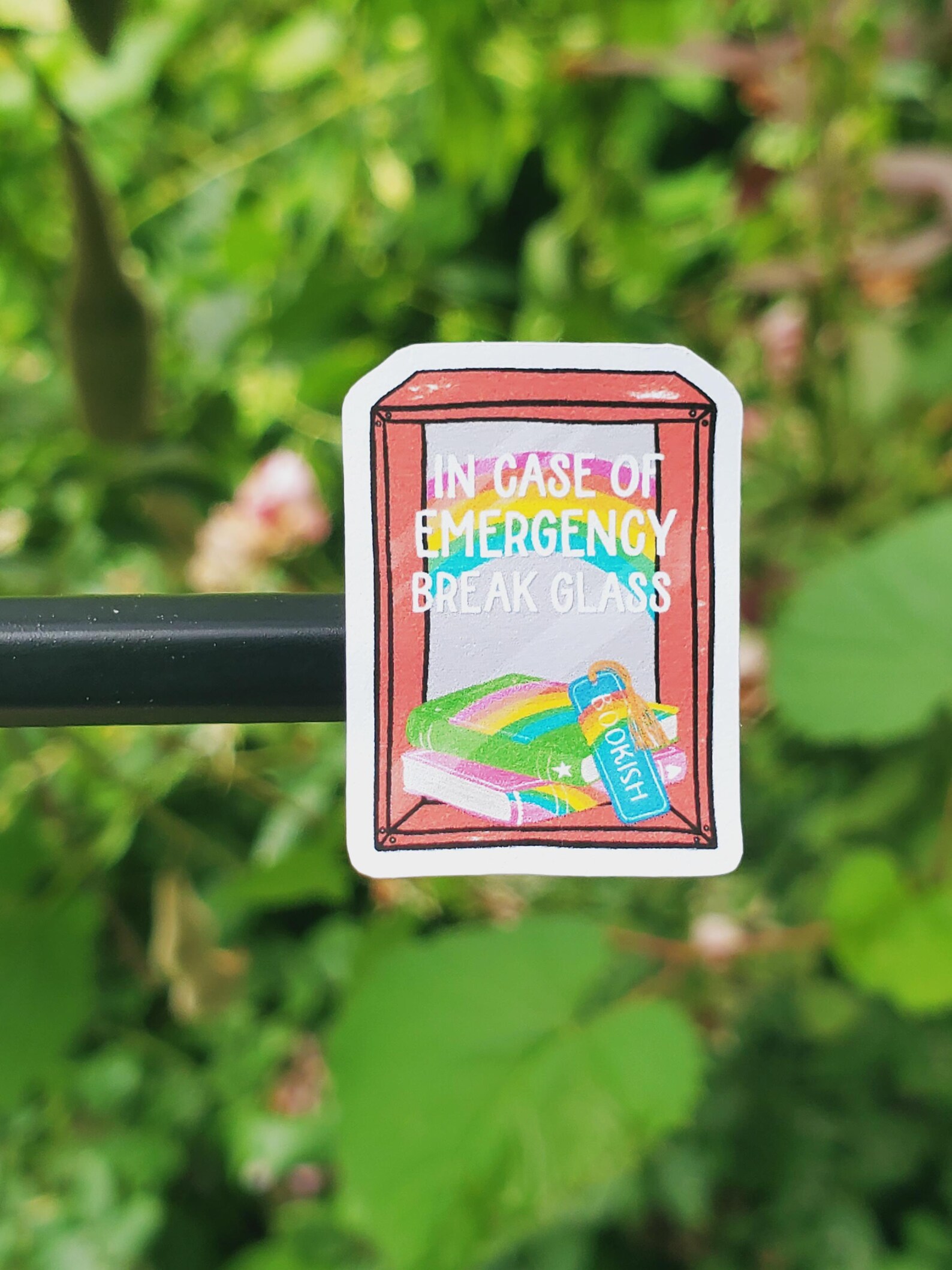 In Case of Emergency Break Glass Deco Stickers - Etsy