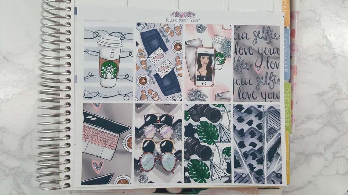 The Planner Fashionista Weekly Kit - Etsy