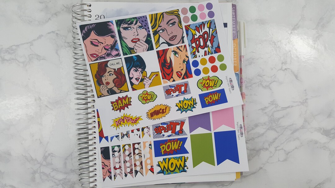 Pop Art Inspired Weekly Kit - Etsy