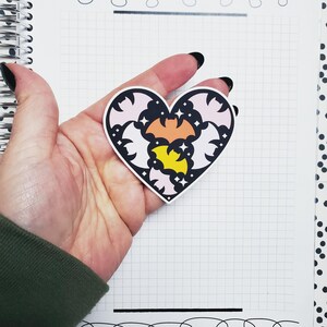 Bat Love Vinyl Sticker Die Cut - Etsy