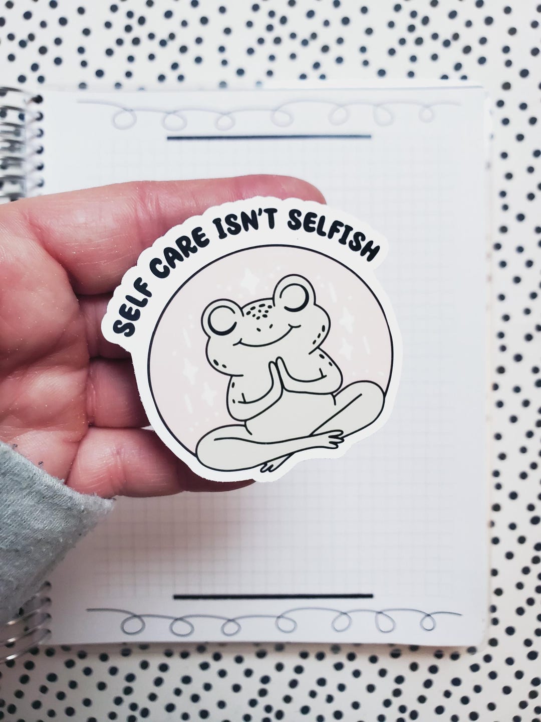 Self Care Isn't Selfish Things Vinyl Sticker Die Cut - Etsy