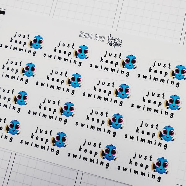 Swim Stickers - Etsy