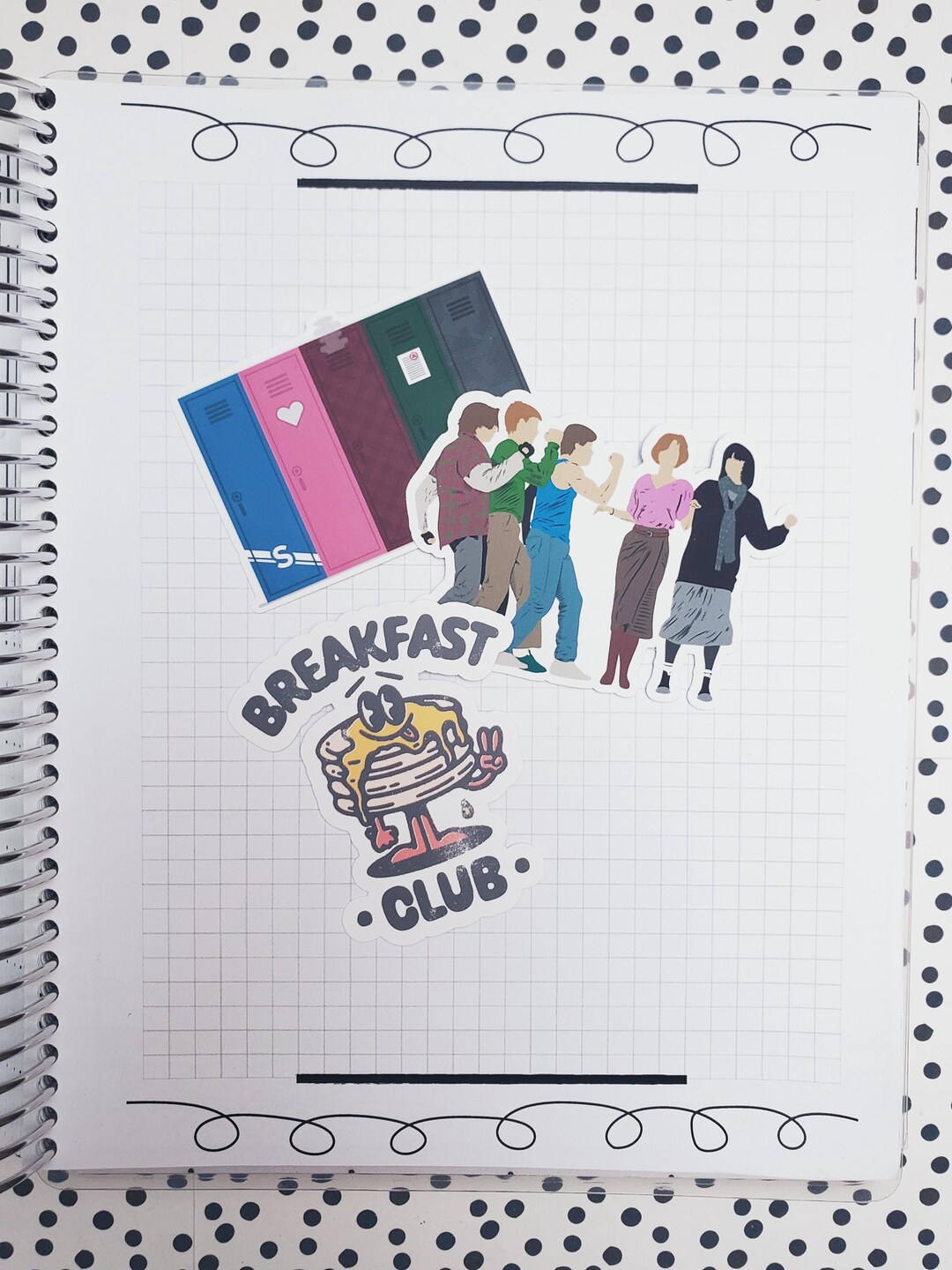 The B Club Matte Vinyl Sticker Die Cuts - Etsy