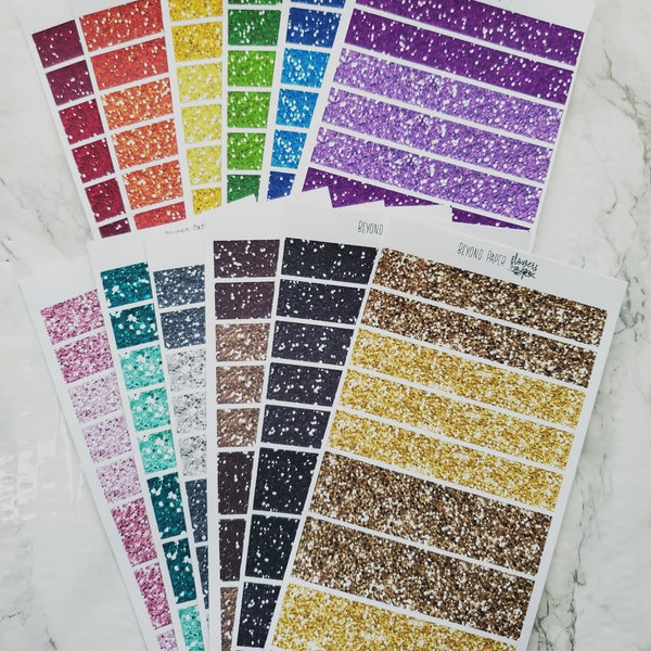Sticker Strips - Etsy