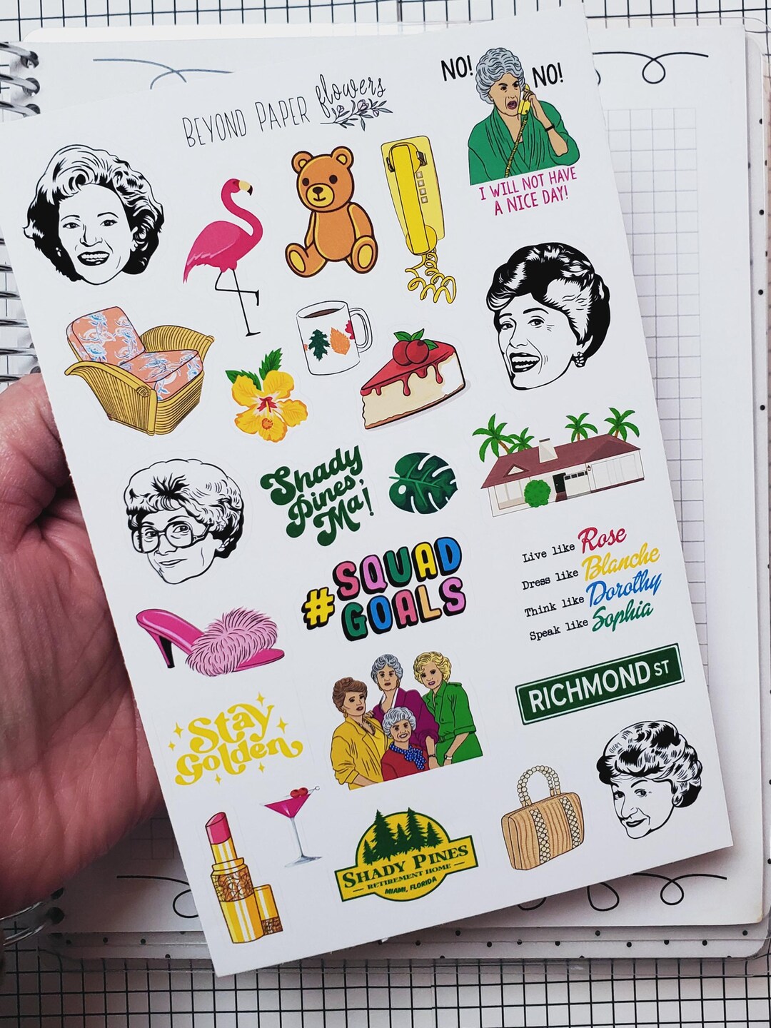 I Want Cheesecake Deco Stickers - Etsy