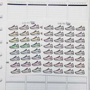 Running Shoe Stickers - Etsy