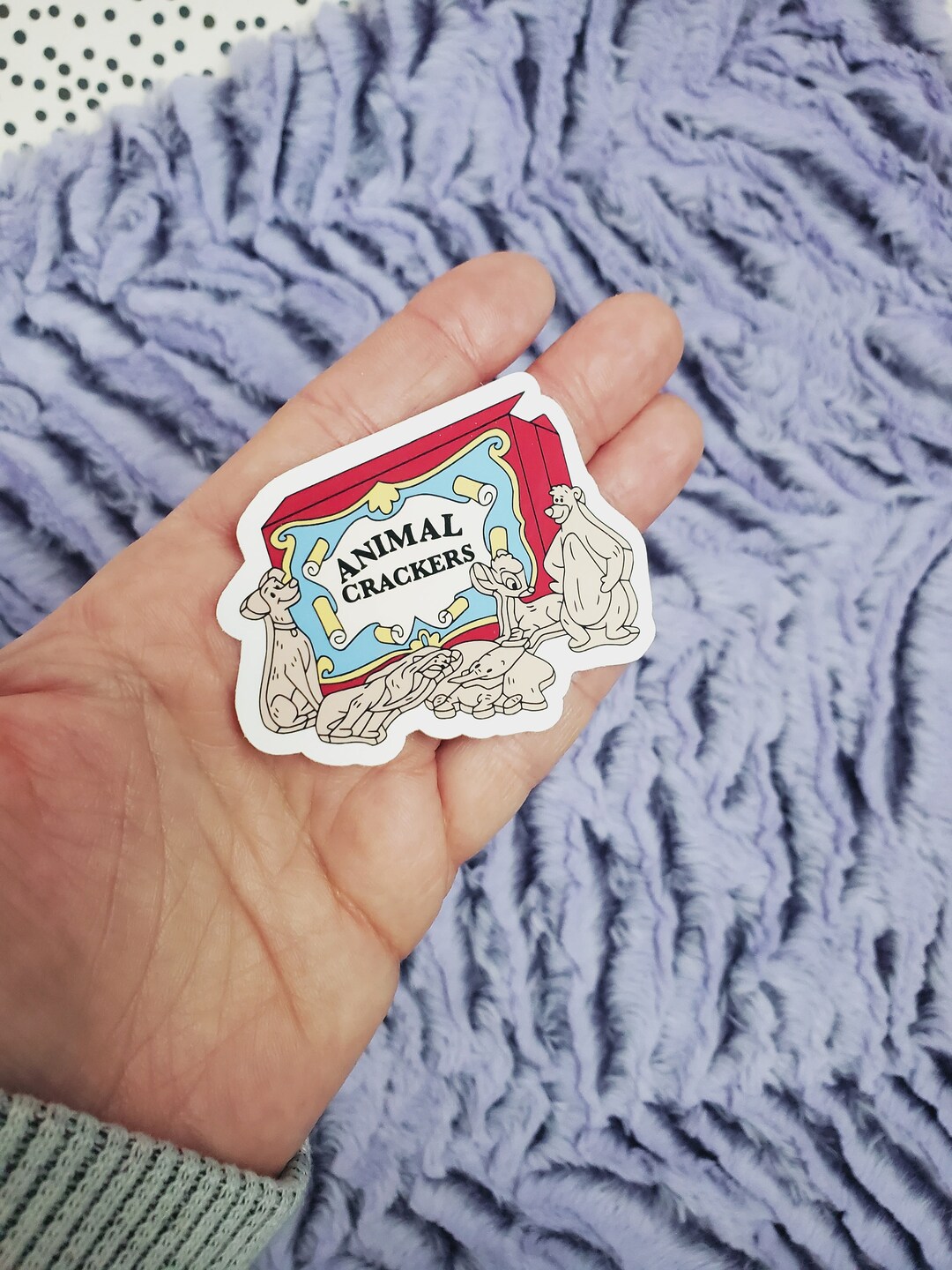 Magical Animal Crackers Vinyl Sticker - Etsy