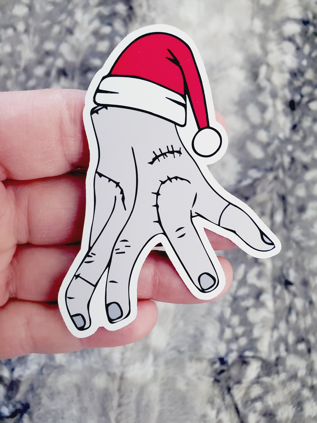 Santa Thing Matte Vinyl Sticker Die Cut - Etsy
