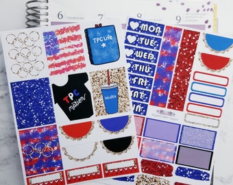 PRINTABLE Sticker Kit 126 Weekly Collection 7x9 A5 B6 Pennichi TPC ...