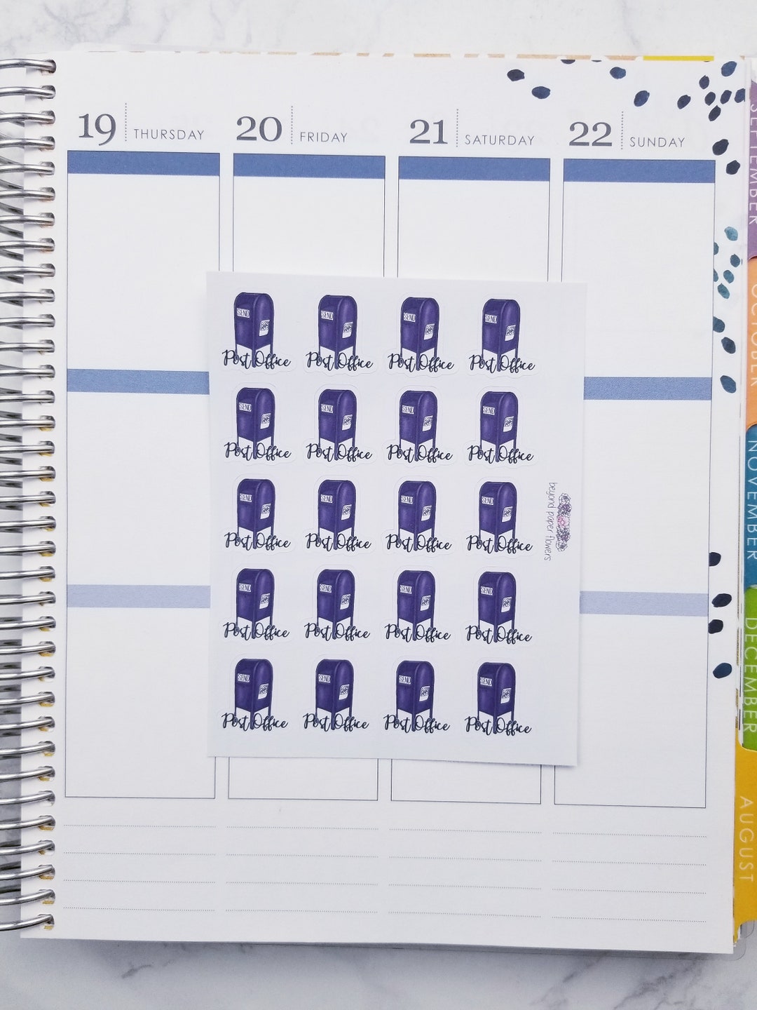 Cute Post Office Stickers - Etsy