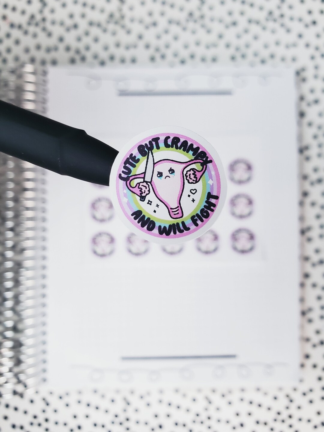 Cute but Crampy... Deco Stickers - Etsy