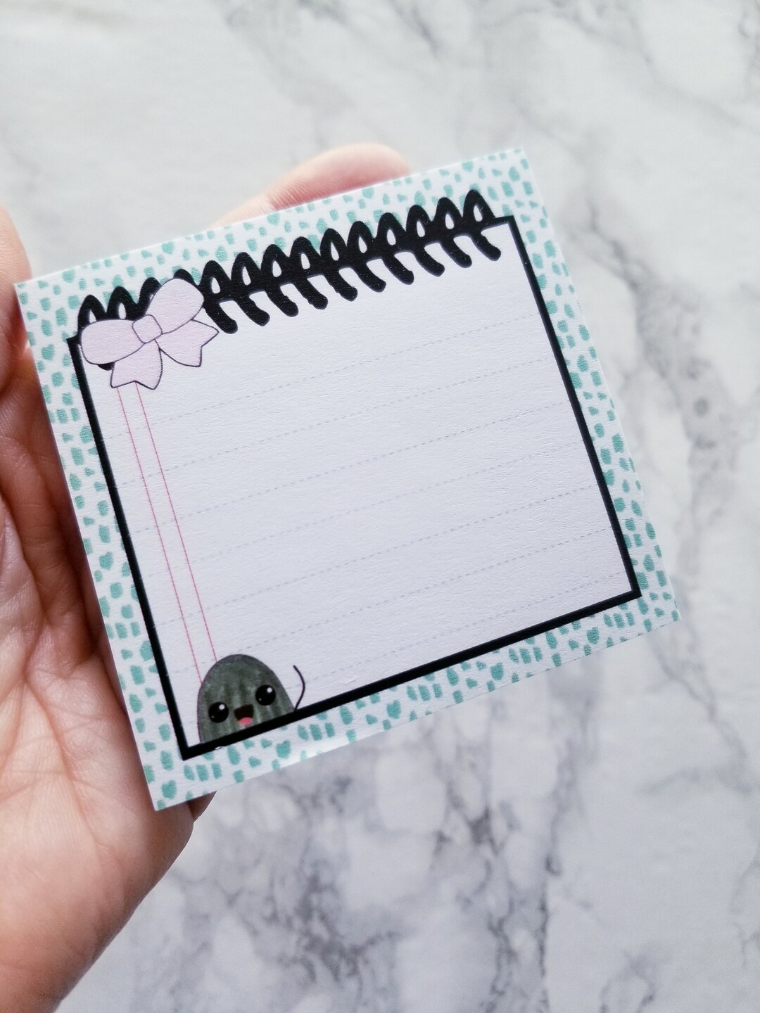 Lil' Dill Spiral Post-it® Notes - Etsy