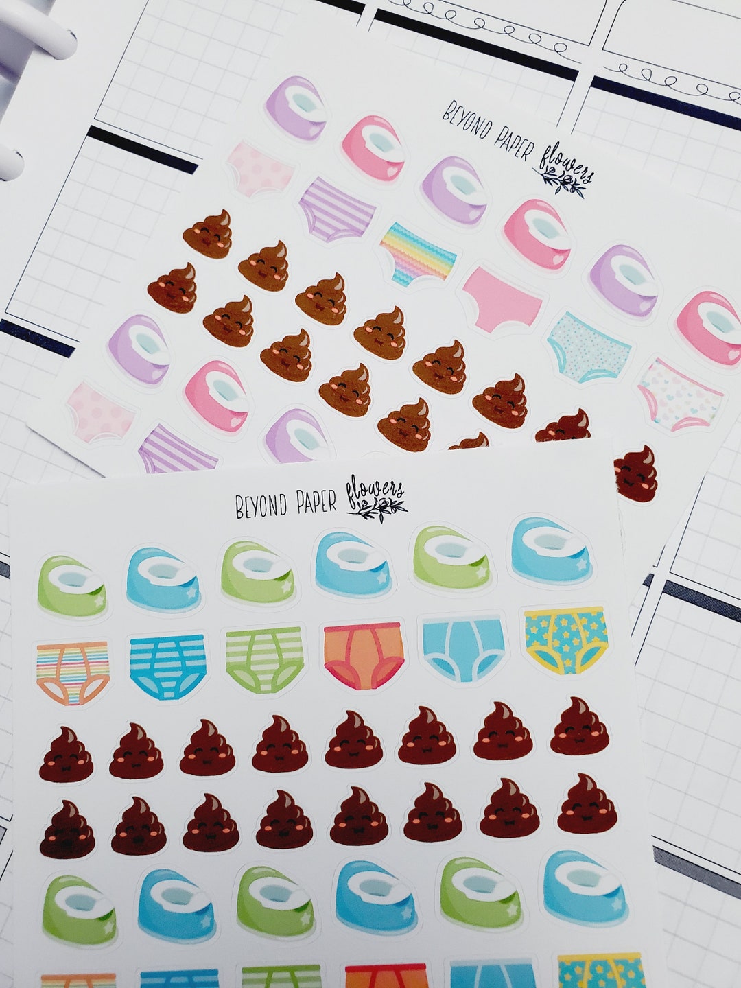 Potty Training Stickers - Etsy