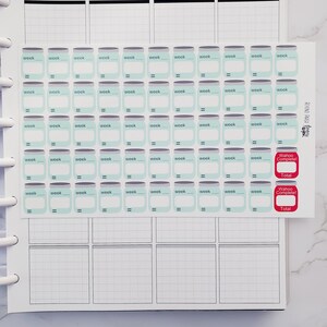 Weekly Money Challenge Stickers - Etsy